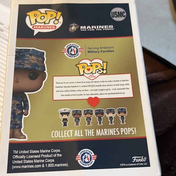 Funko | Other | Funky Pop Marines New In Box | Poshmark